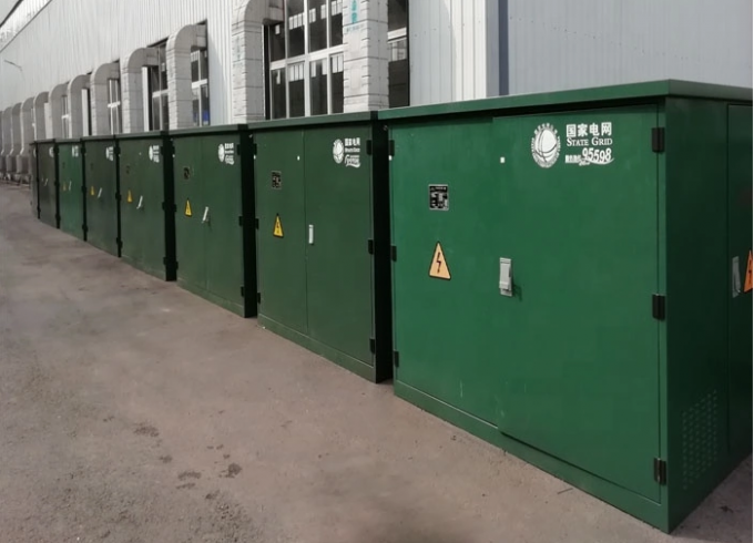 10 KV 100 KVA-Vertrags-Transformator-Nebenstelle für Schleifen-Netz ...